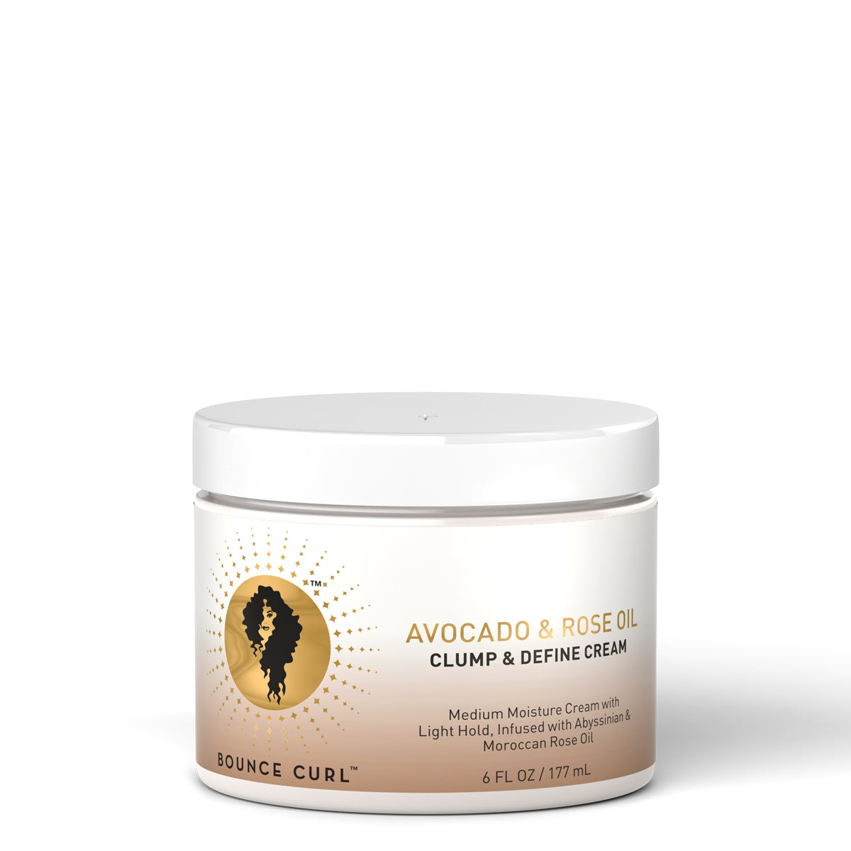 Avocado & Rose Oil Clump and Define Cream For Wavy, Curly, & Coily hair