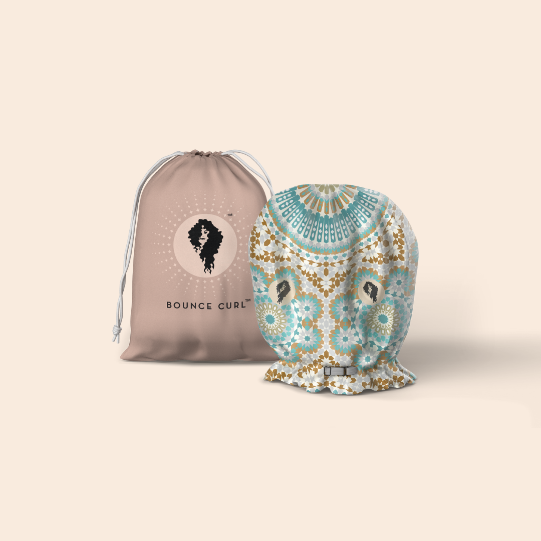 Reversible Satin Hair Bonnet — Bounce Curl